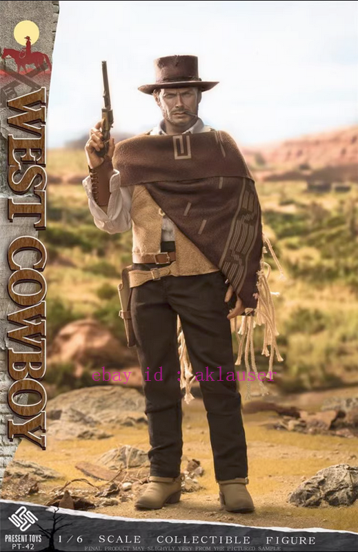 Present Toys Pt-Sp42 1/6 The Good, The Bad And The Ugly Clint Eastwood ...