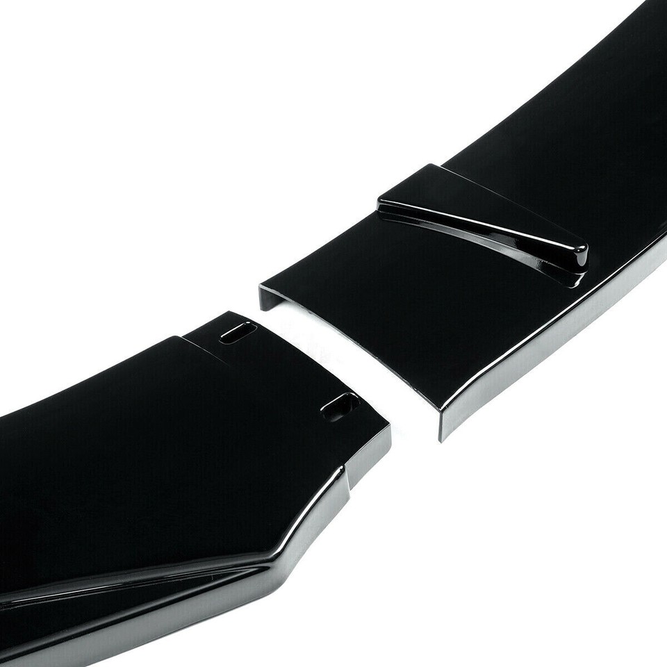 Glossy Black Front Bumper Lip Splitter Spoiler Body Kit For Ford Focus ...