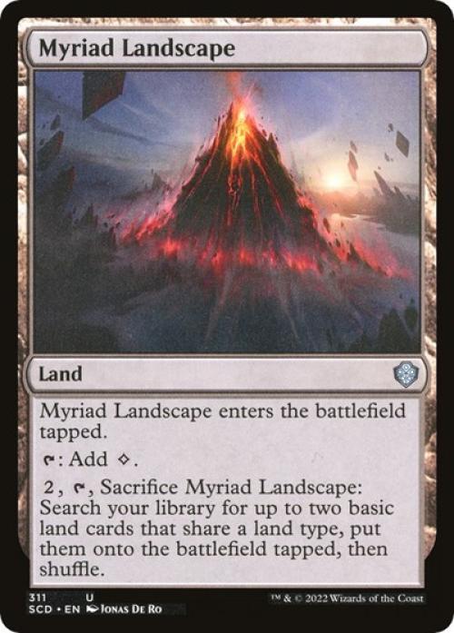 Myriad Landscape - Near Mint English MTG Commander 2022 Starter Decks ...