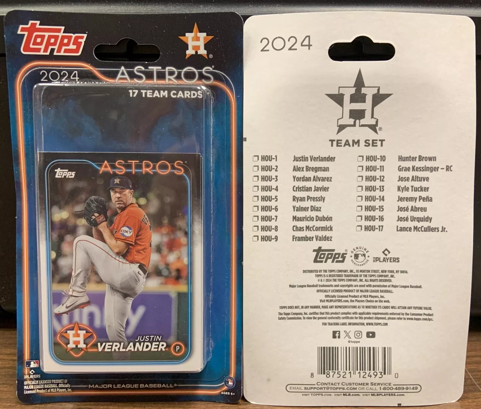 2024 TOPPS HOUSTON ASTROS TEAM SET ABREU PENA ALTUVE BREGMAN ALVAREZ ...