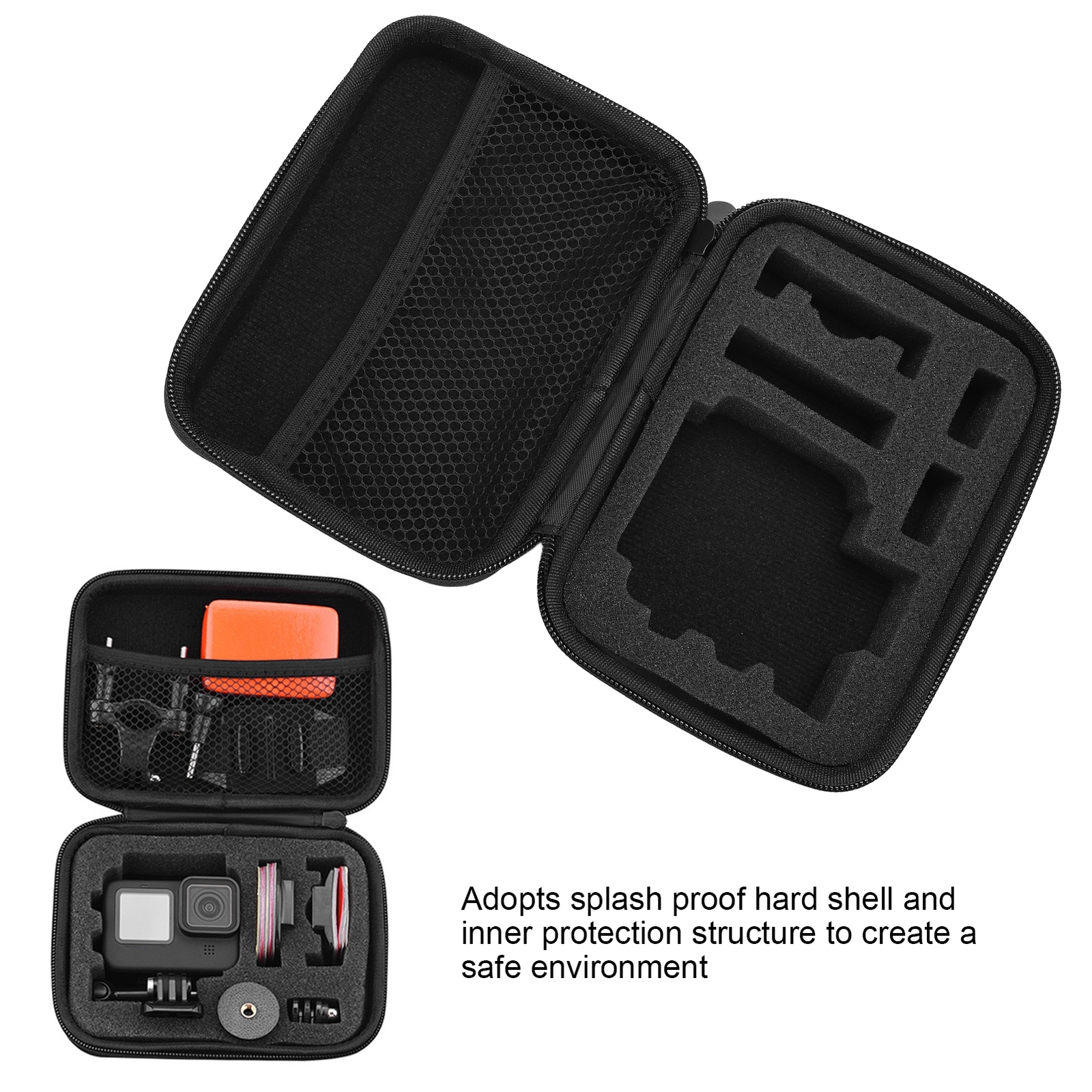 Camera Carry Case Action Camera Protective Storage Collection Box For ...