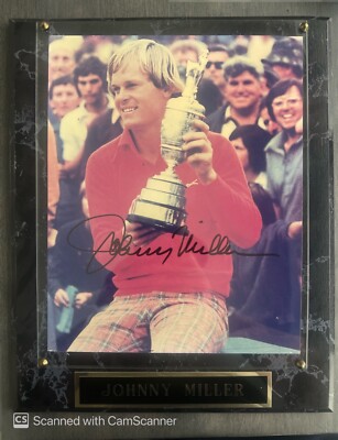 Johnny Miller autograph | eBay