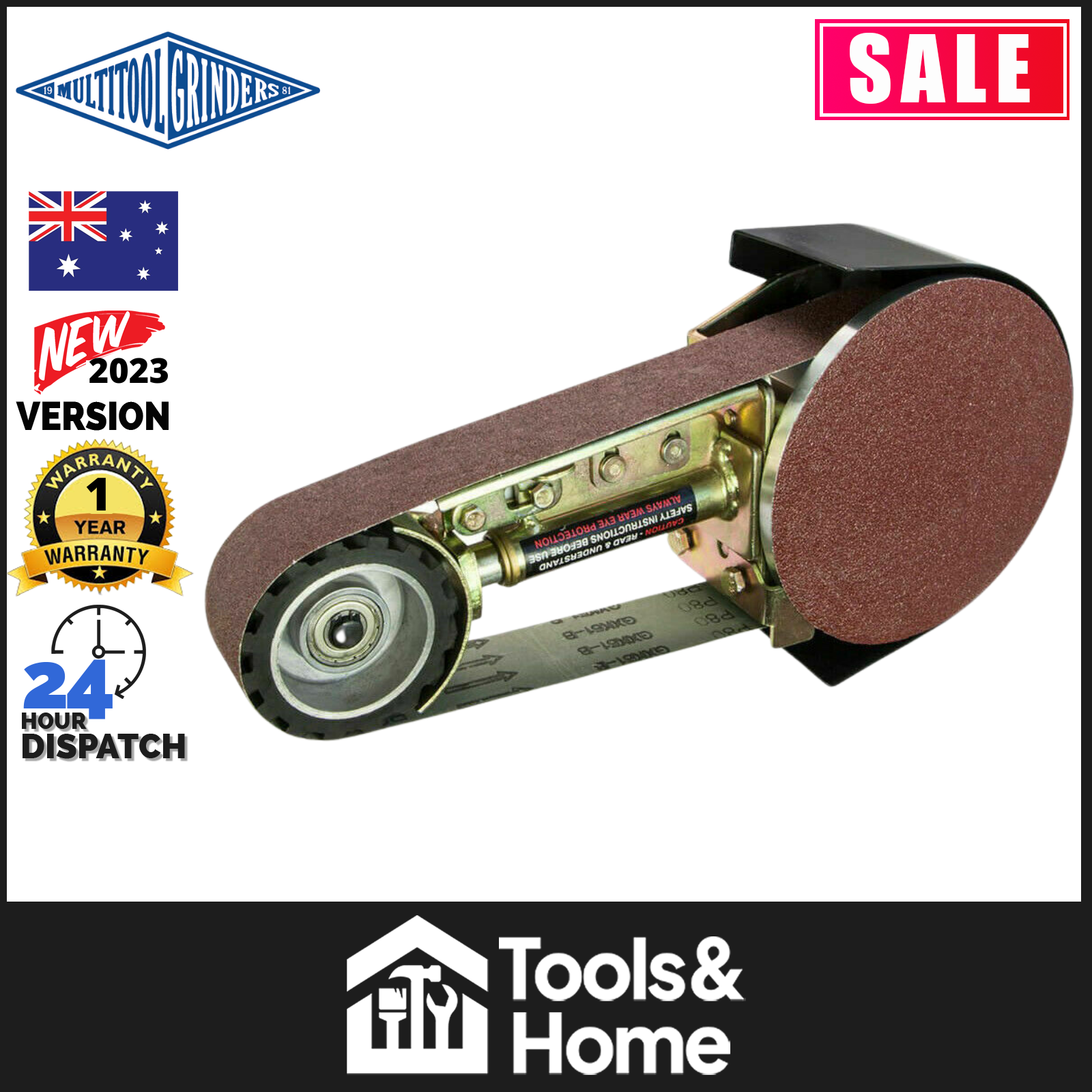 Multitool Belt And Disc Grinding Attachment 915mm Suits Bench Grinders ...