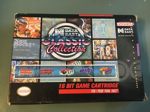 Data East Classic Collection SNES 16 BIT Super Nintendo Entertainment ...