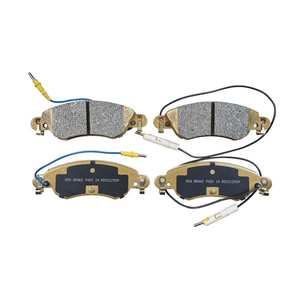 RDA Brakes Extreme Brake Pad Set Front RDX2125SM | eBay