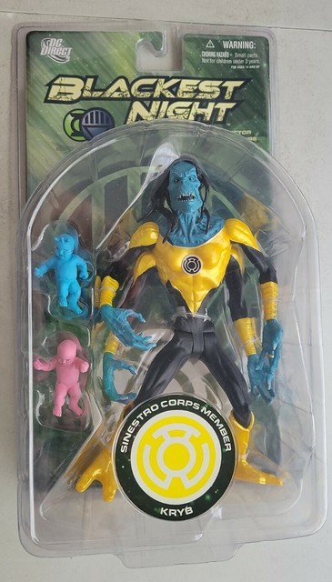DC Direct Blackest Night Series 2 Sinestro Corps Kryb 2009 Action ...