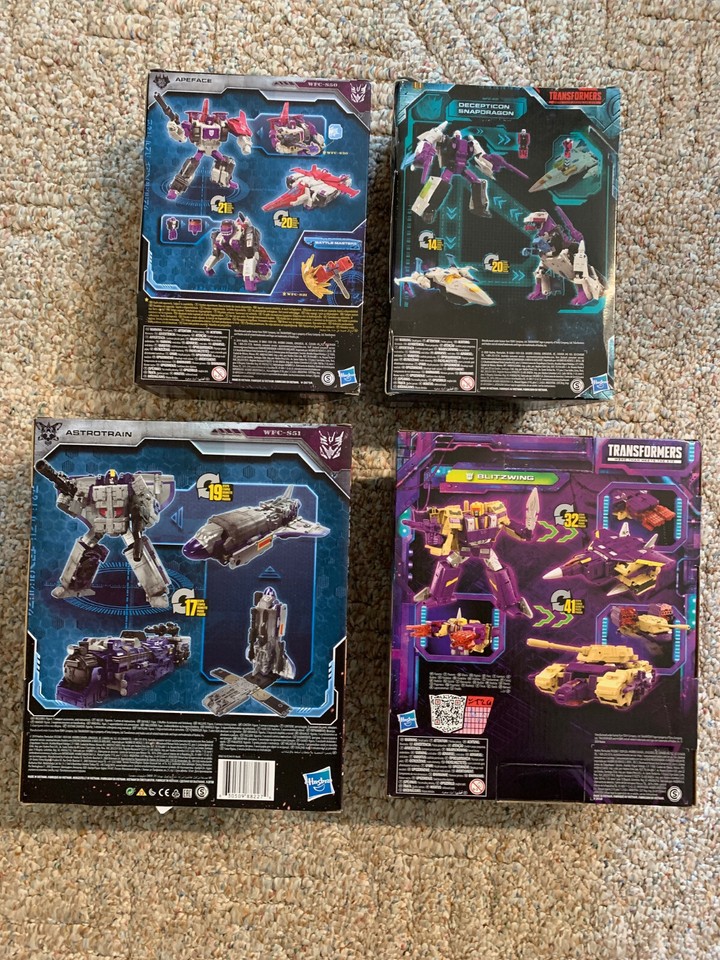 Transformers Generations Decepticon Triple Changers Lot NEW SEALED | eBay