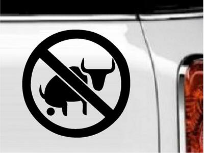 No Bull Crap Vinyl Decal Home Décor 6" x 6" | eBay
