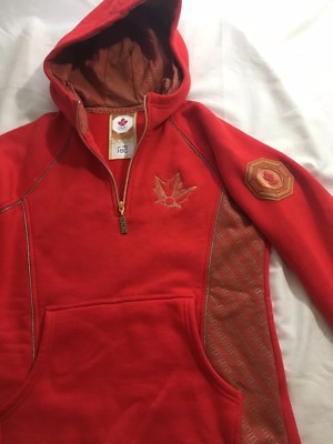 Canada Olympic Team HBC Winter Olympics Hoodie Womens Quarter Zip X ...