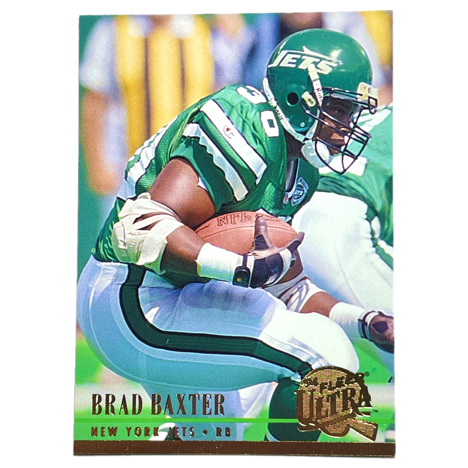 Brad Baxter Fleer Ultra NFL Card #468 New York Jets Football | eBay