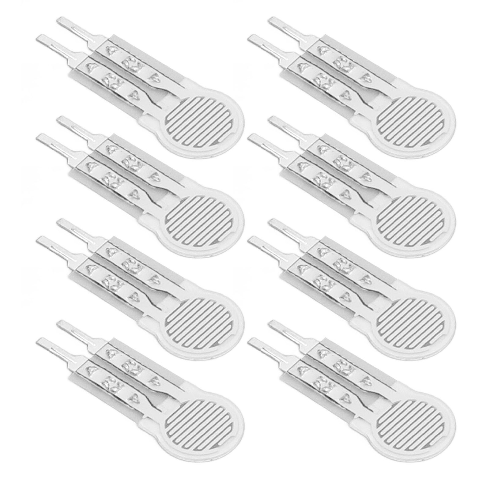 100Pcs Thin Film Pressure Sensor FSR Flexible Resistance Bend Force ...
