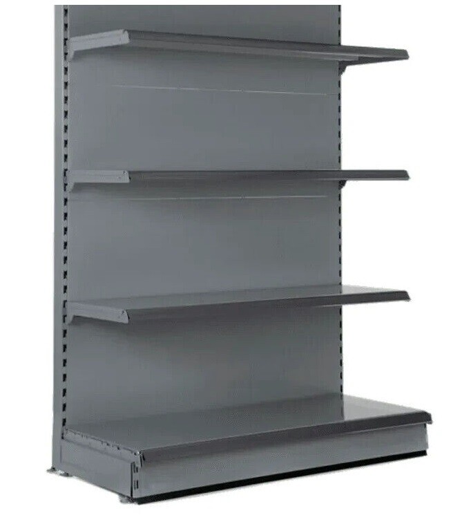 Shop shelving Wall unit Deep Wall Shelving 1800mm(H) 570(D) 1000mm (W ...