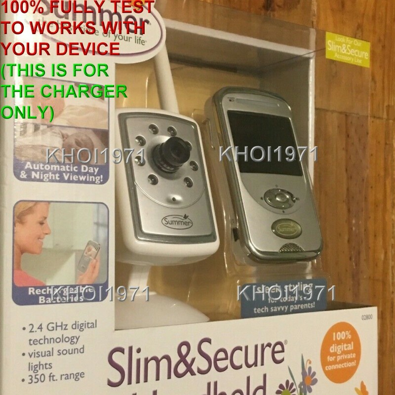 6VOLT WALL charger AC adapter for SUMMER INFANT SLIM & SECURE baby ...