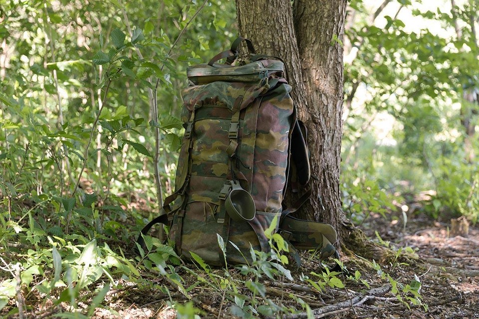 Original Belgian Military backpack tactical Large 110l Jigsaw Camo army ...