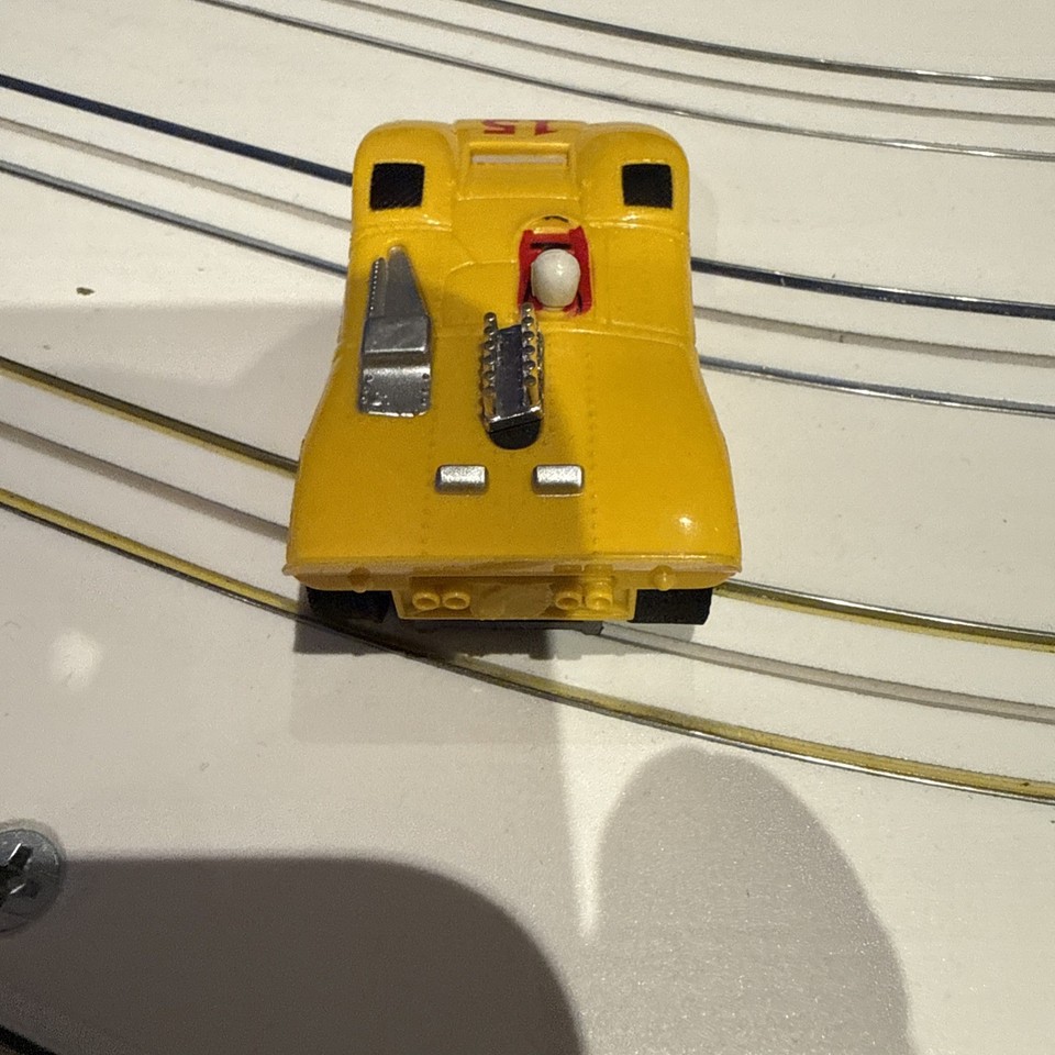 Aurora AFX Yellow Ferrari 512 Can Am #15 Non-Magnatraction Slot Car | eBay