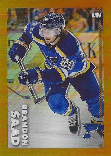 Topps NHL Chrome 2022-23 435 Brandon Saad GOLD 1/50 St-Louis | eBay