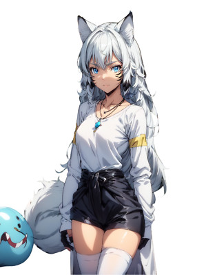 Suphia Slime Isekai Waifu Weatherproof Anime Sticker 6" Car Decal | eBay