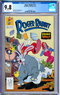 Roger Rabbit 13 CGC Graded 9.8 NM/MT Jessica Rabbit Disney Publications ...