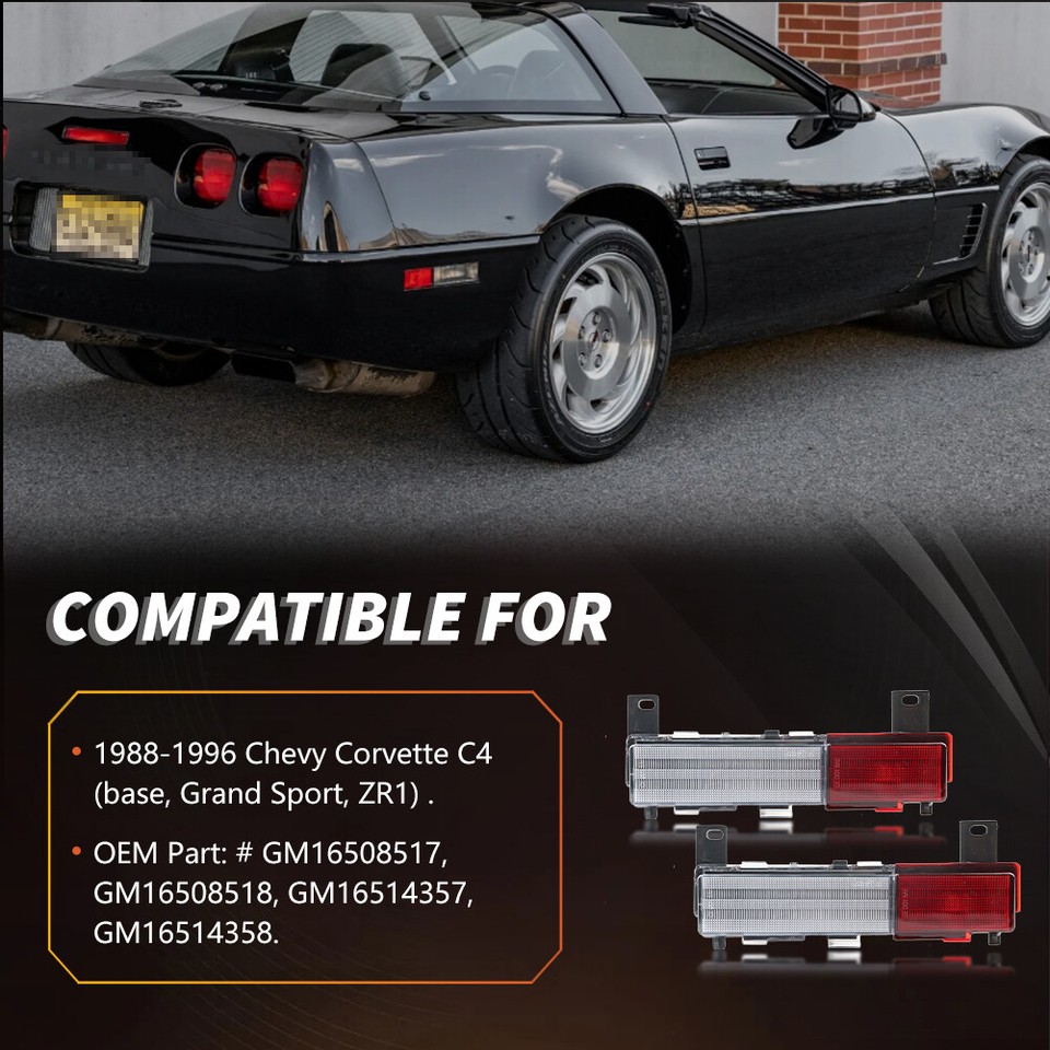 Can 1988 Corvette Marker Lights Fit 1984 Corvette