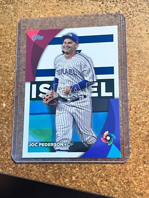 2023 Topps Baseball World Baseball Classic # WBC-28 Joc Pederson Israel ...