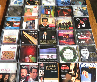 CD Job Lot UK x 30 Includes case. See photos for titles. All Ex ...