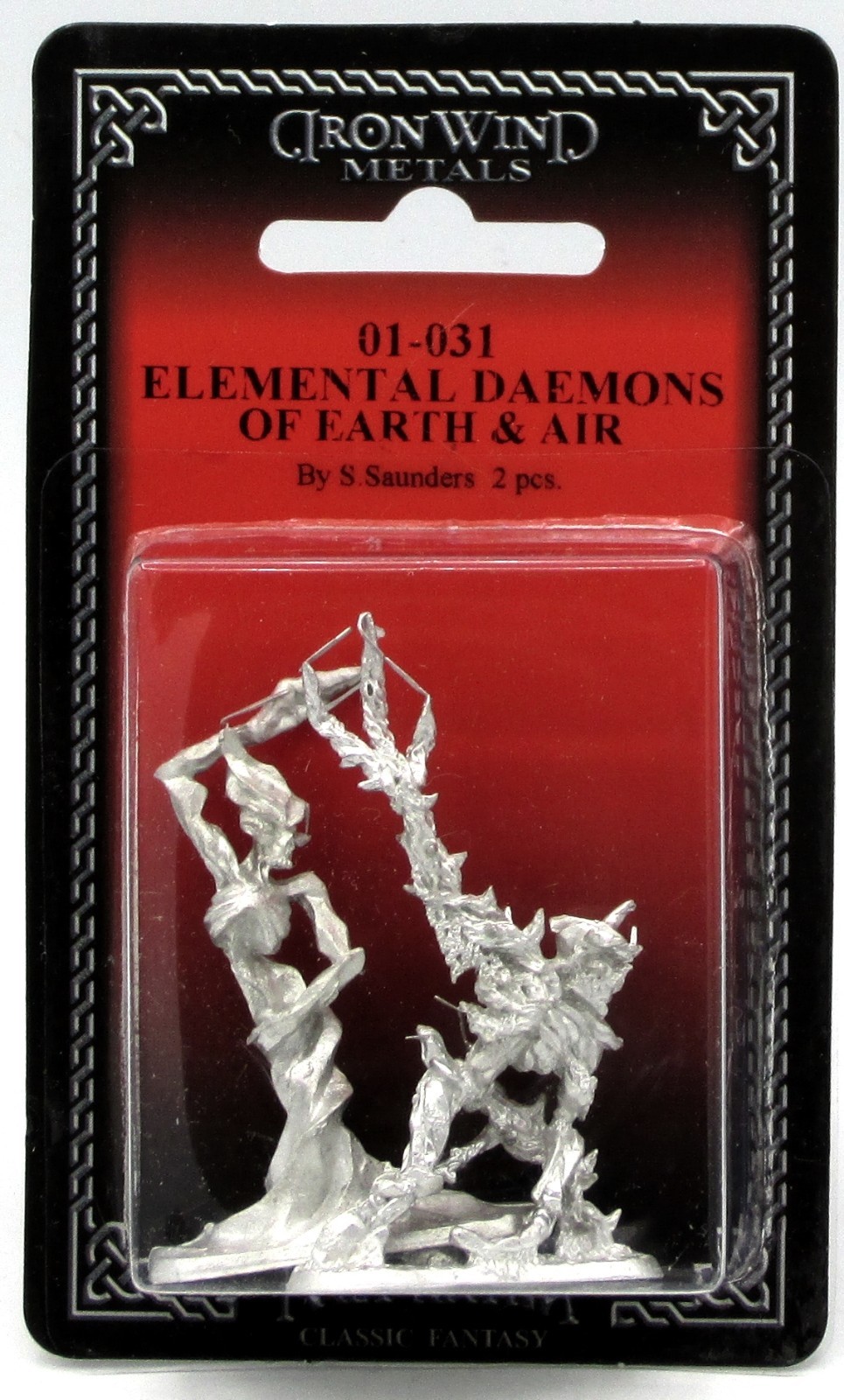 Ral Partha 01-031 Elemental Daemons of Earth & Air (Supernaturals ...