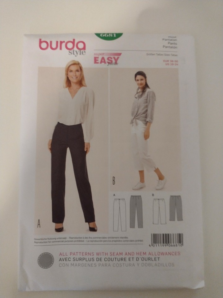 New Assorted Sewing Patterns Burda Range 6614 - 6781 | eBay UK