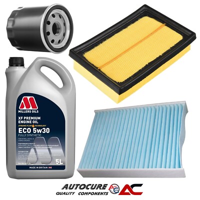 FOR TOYOTA AYGO 1.0 MK2 2014-2019 PETROL OIL AIR CABIN FILTER SERVICE ...