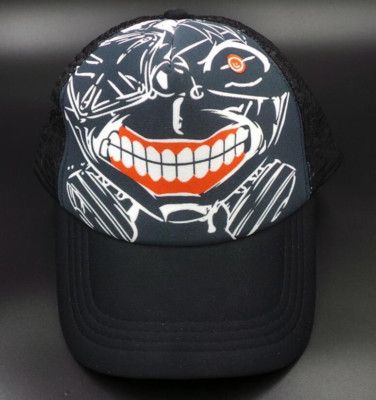 Anime Tokyo Ghoul Kaneki Ken Baseball Cap Trucker Hat Cosplay Gift | eBay