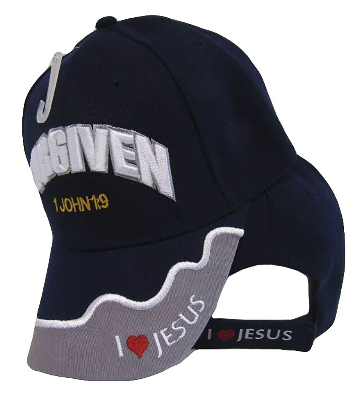 FORGIVEN 1John 1:9 CHRISTIAN HAT BASEBALL CAP embroidered | eBay