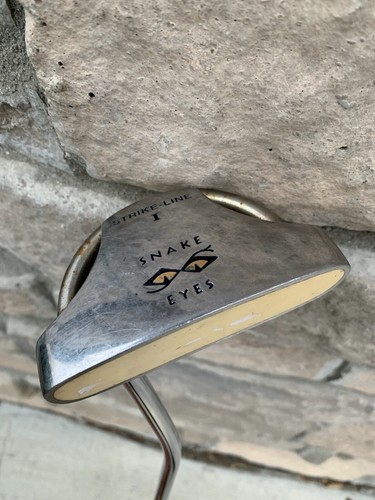 Rare Snake Eyes Strike -Line 1 Mallet 34” Putter steel shaft needs new ...