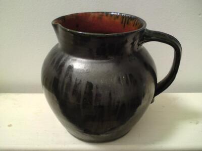 Large Edwin Beer Fishley Fremington North Devon Art Pottery Lustre Jug ...