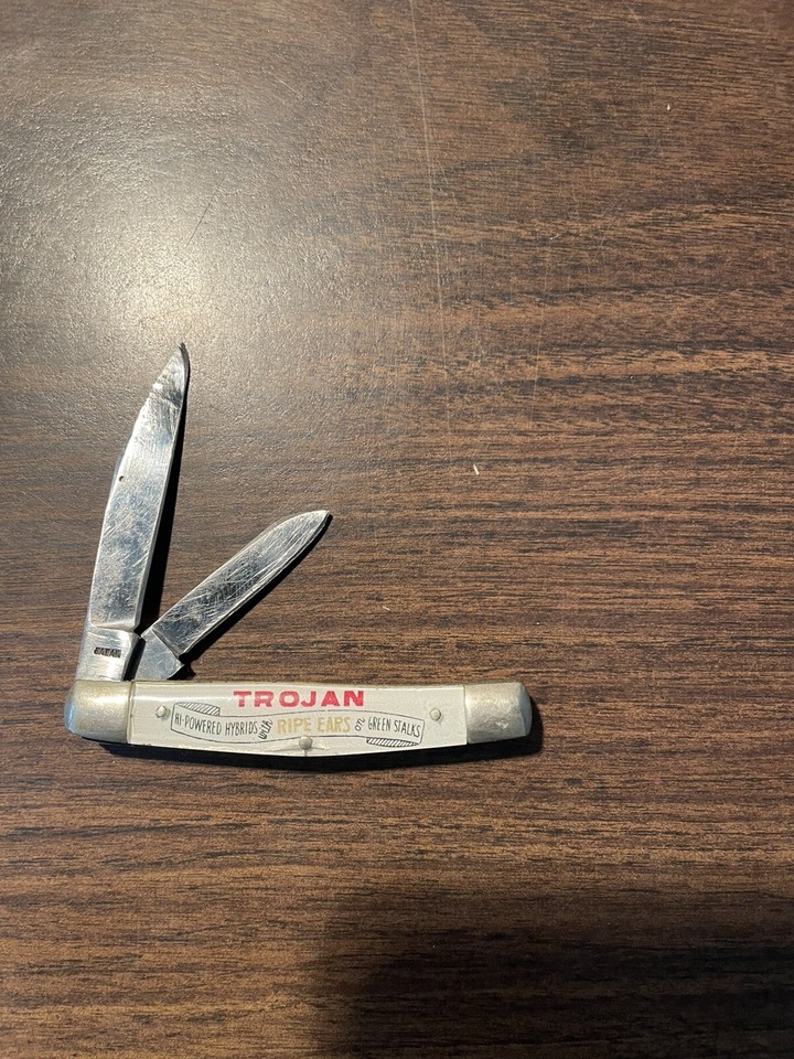 Trojan Seed Corn Pocket Knife | eBay