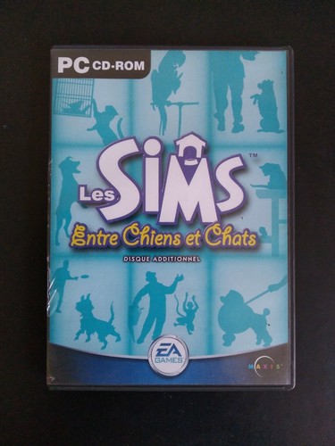 PC cd-rom les sims entre chiens et chats disque additionnel complet ...