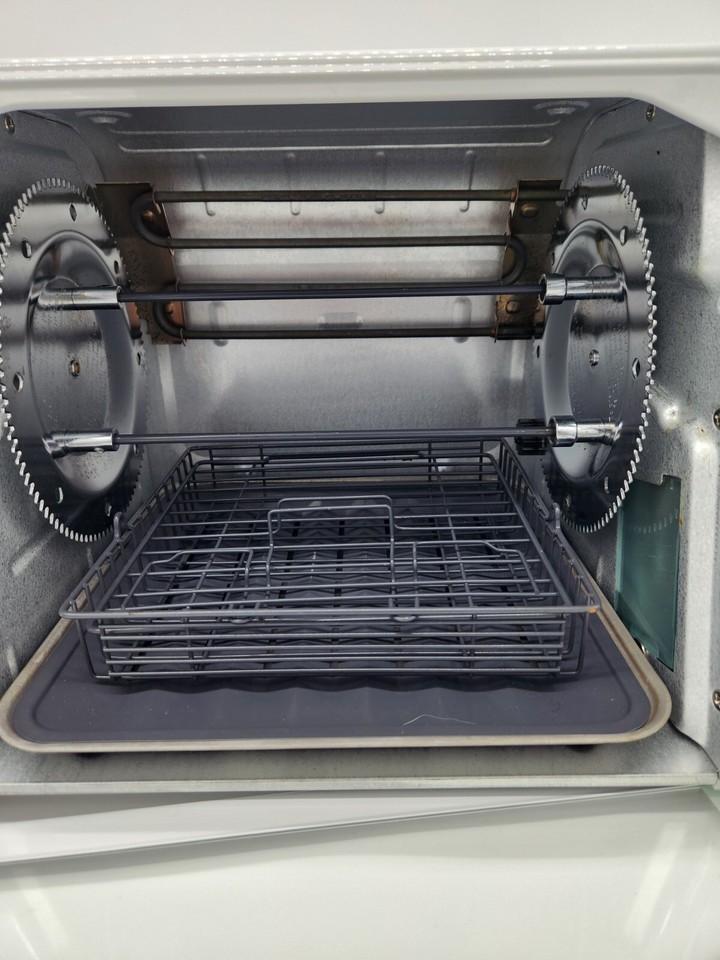 NEW Ronco Compact Showtime Plus Rotisserie BBQ Oven 3000 White Without ...