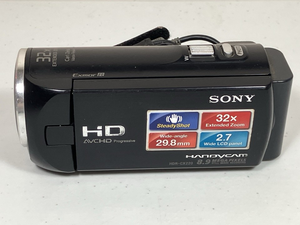 Sony Handycam HDR-CX220 Handheld Digital Camcorder | eBay