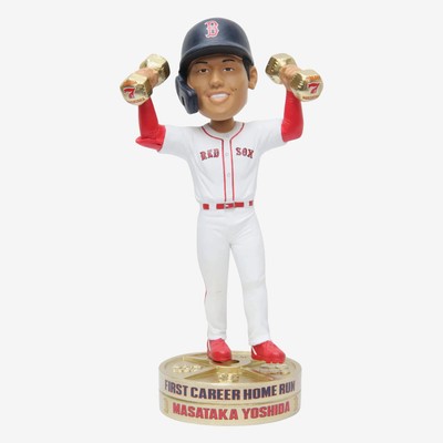 Masataka Yoshida Boston Red Sox Home Run Celebration Bobblehead MLB ...
