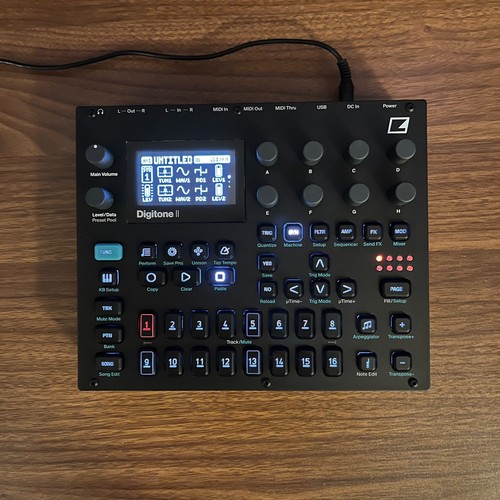Elektron Digitone II - 16-Track Polyphonic Digital Synthesizer + Sound ...