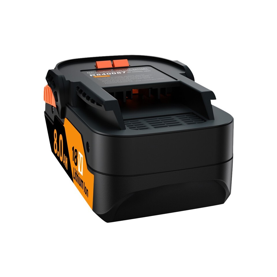 6/1PC Battery for Ridgid R840085 8Ah Lithium Battery FOR Rigid 18V ...