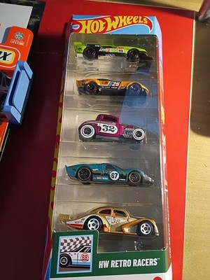 2025 Hot Wheels HW Retro Racers 5 Pack: GT Scorcher 32 Ford Ford GT40 ...