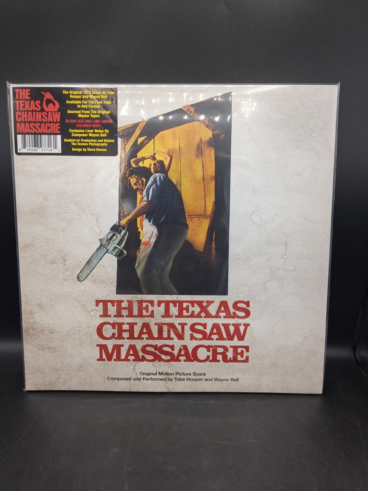 Vinyl Record Original Soundtrack Of 1974 The Texas Chainsaw Massacre | eBay