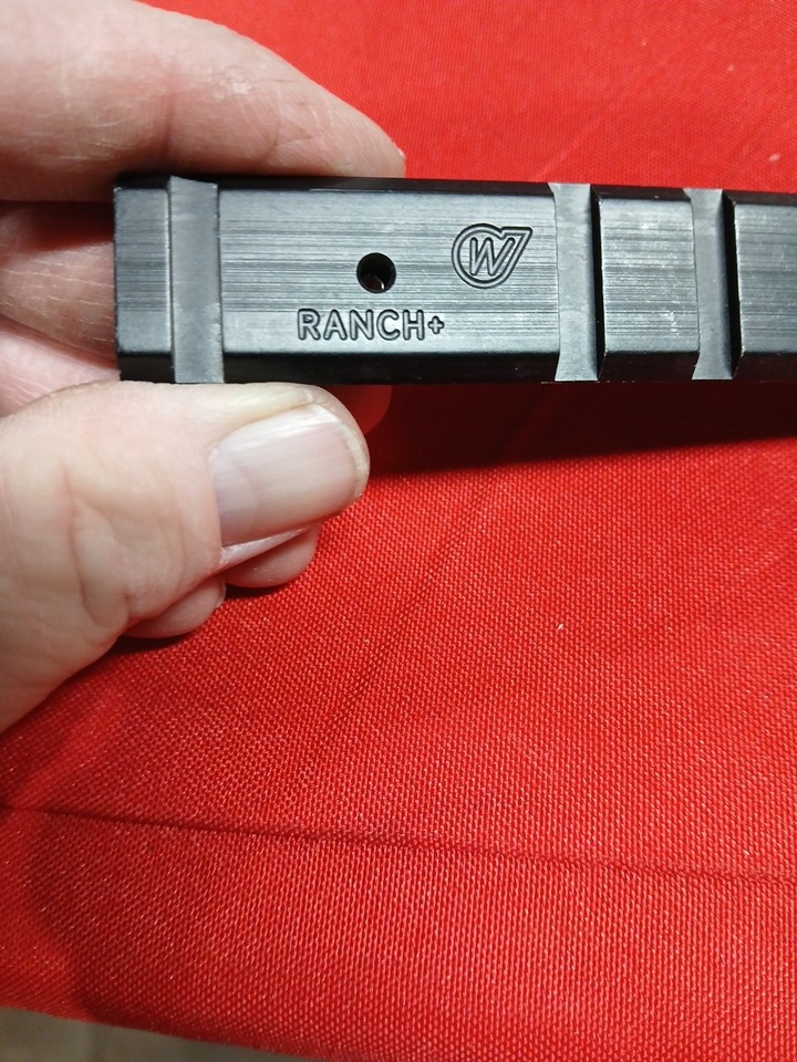 Weigand Ruger Mini 14 Ranch + rifle Weaver Rail Scope Mount BLACK | eBay