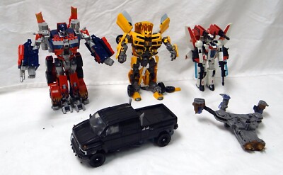 LOT OF TRANSFORMERS LEGEND SERIES OPTIMUS PRIME IRONSIDE BUMBLEBEE ...