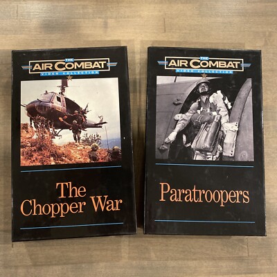 The Air Combat Video Collection - Chopper War & Paratroopers (1990) 2 ...