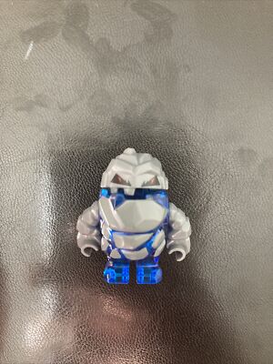 Lego Rock Monster Glaciator Blue / Grey Minifigure | eBay