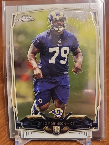 2014 Topps Chrome #135 Greg Robinson St. Louis Rams | eBay