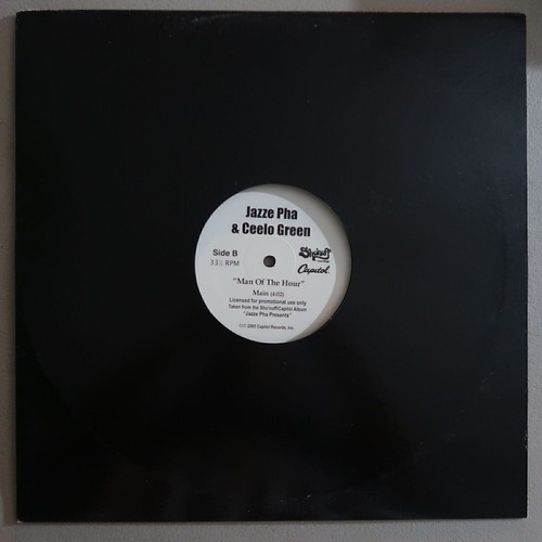 JAZZE PHA & CEELO GREEN HAPPY HOUR / MAN OF THE HOUR 12" VINYL PROMO ...