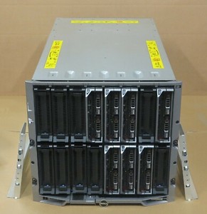 Dell PowerEdge M1000E Chassis + 7 x M610 blade Servers 10 x 6-Core ...