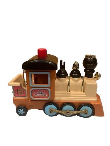 Vtg 1986 Maple Town Express Tonka Toy Train Engine for Calico Critters ...