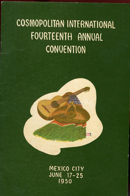 Cosmopolitan International Convention, Unity Service-1950, Mexico City ...